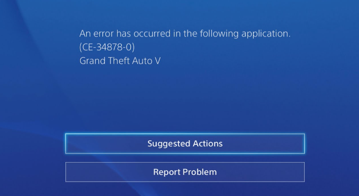 Como corrigir o código de erro CE-34878-0 do PS4 (PlayStation 4) - Rene ...