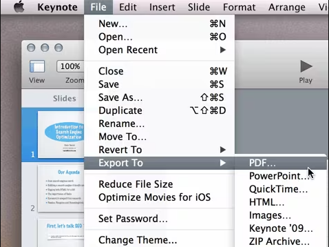 Como converter PDF em arquivo Keynote no Mac? - Rene.E Laboratory
