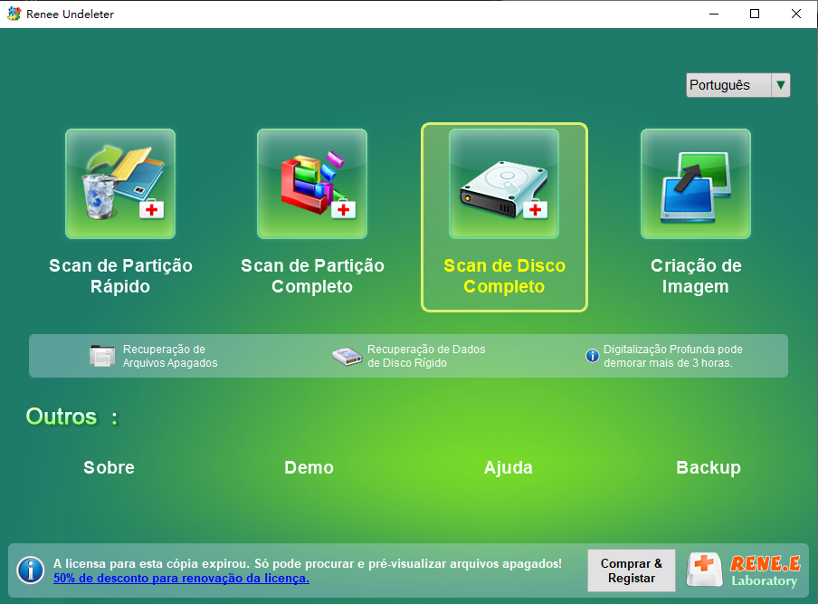 Ao atualizar o Windows, ele exibe "Não é possível atualizar a partição ...
